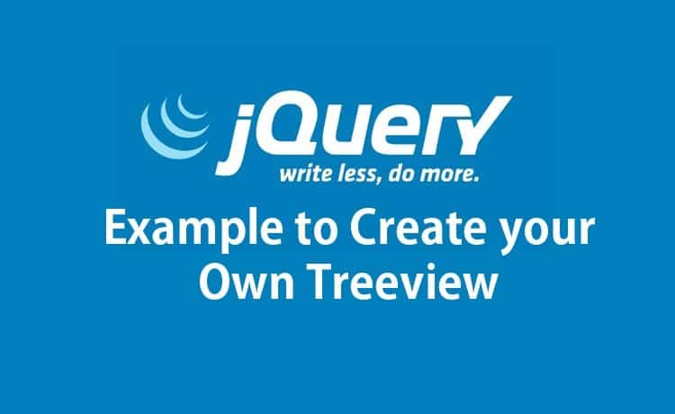 Jquery Treeview Example Using Html Ul Li Elements 