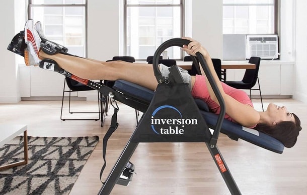 Sciatic Nerve pain or Back pain the purpose of the Inversion Table